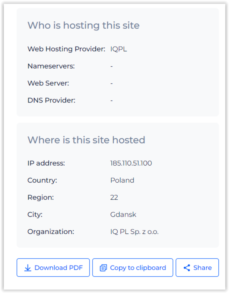 Jak sprawdzić na jakim serwerze/hostingu jest strona? - Hostido.pl blog